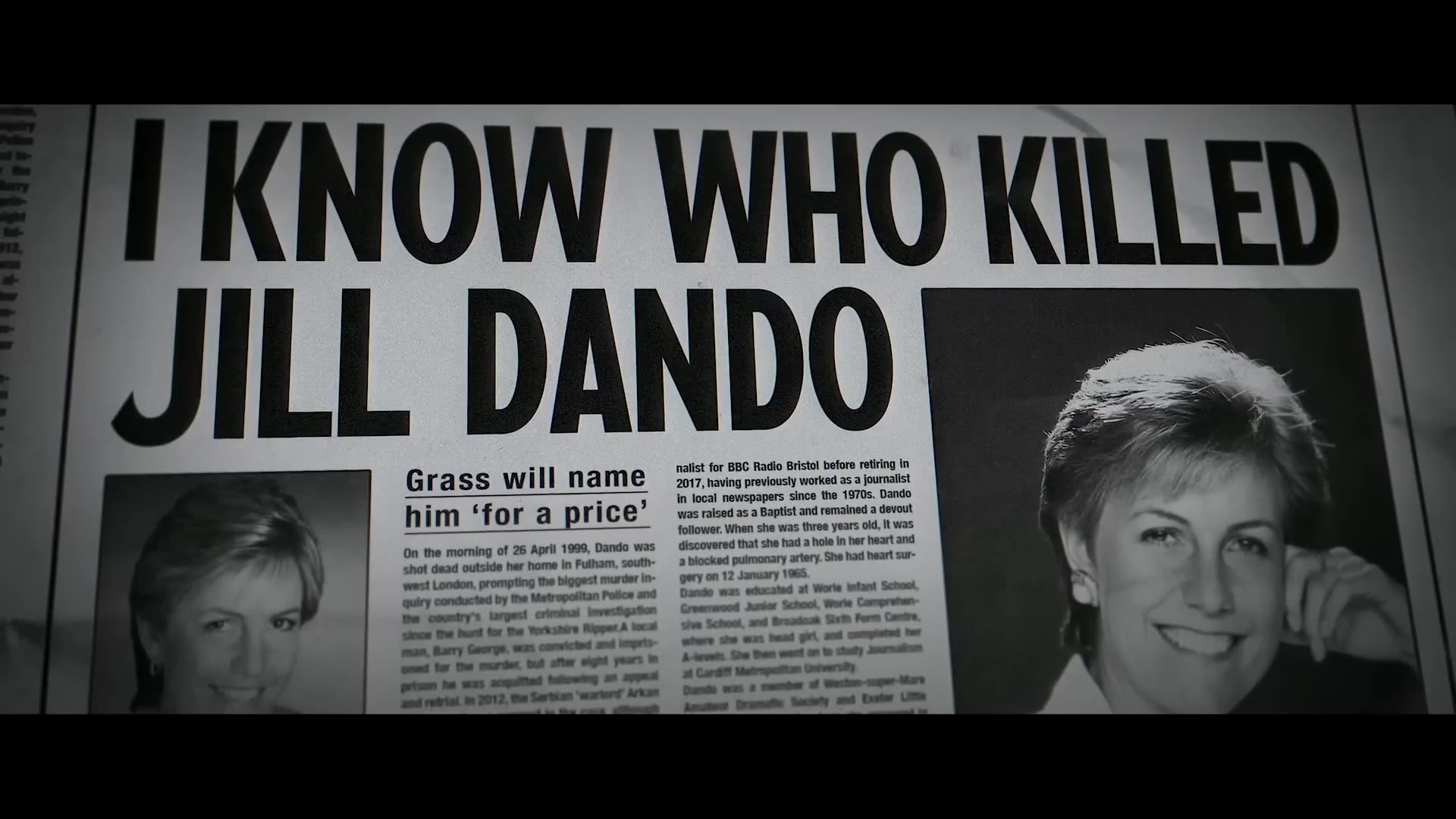 Who Killed Jill Dando? – Review – TV and City